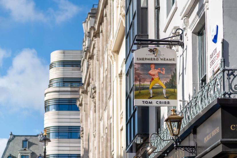 Tom Cribb pub in London | History